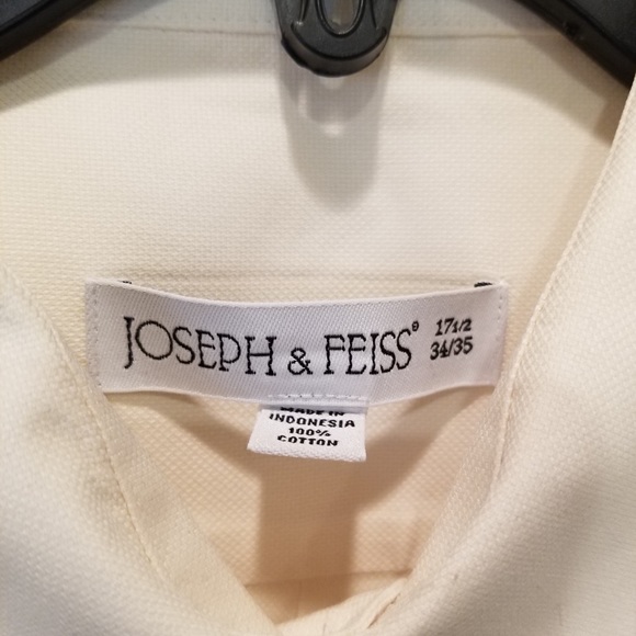 Joseph & Feiss | Shirts | Joseph And Feiss White Mens Dress Shirt Plus ...